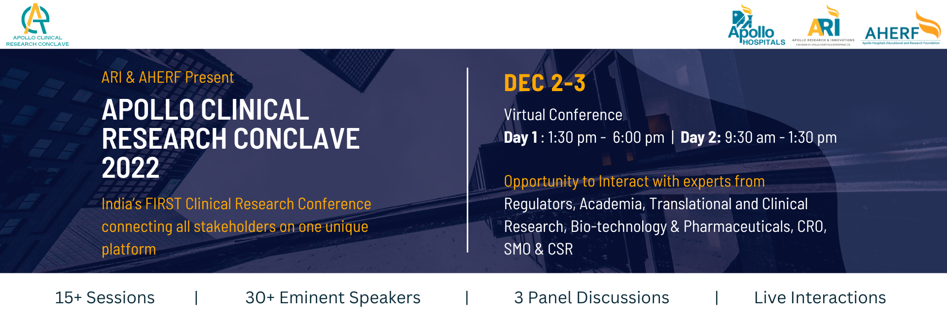 Apollo Clinical Research Conclave 2022 - Medustudent